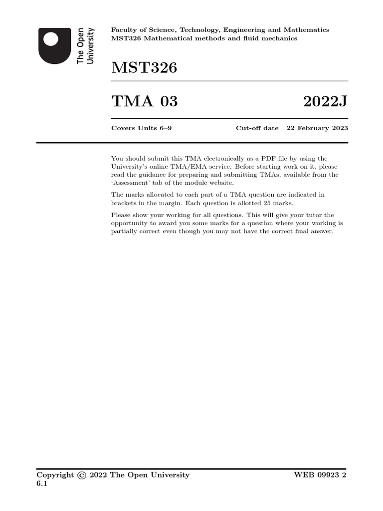 mst326 Tma03 22j | PDF