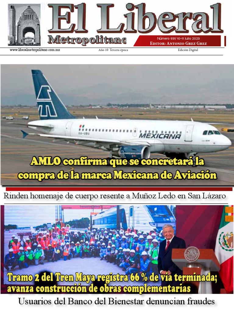 Liberal M 10-11 Julio 2023 Numero 981 3a Epoca - 230710 - 221719 | PDF ...