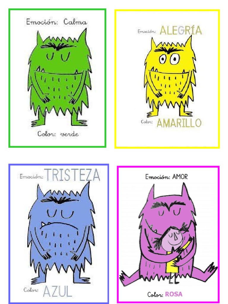 Mostruo de Colores | PDF