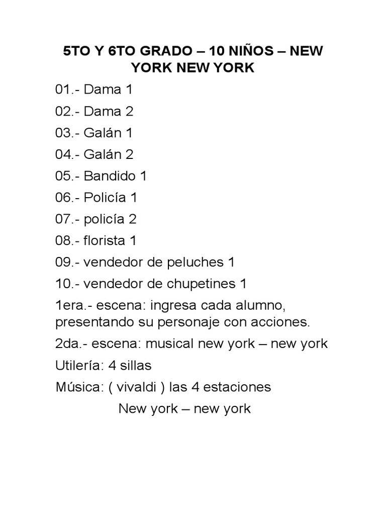 New York New York | PDF