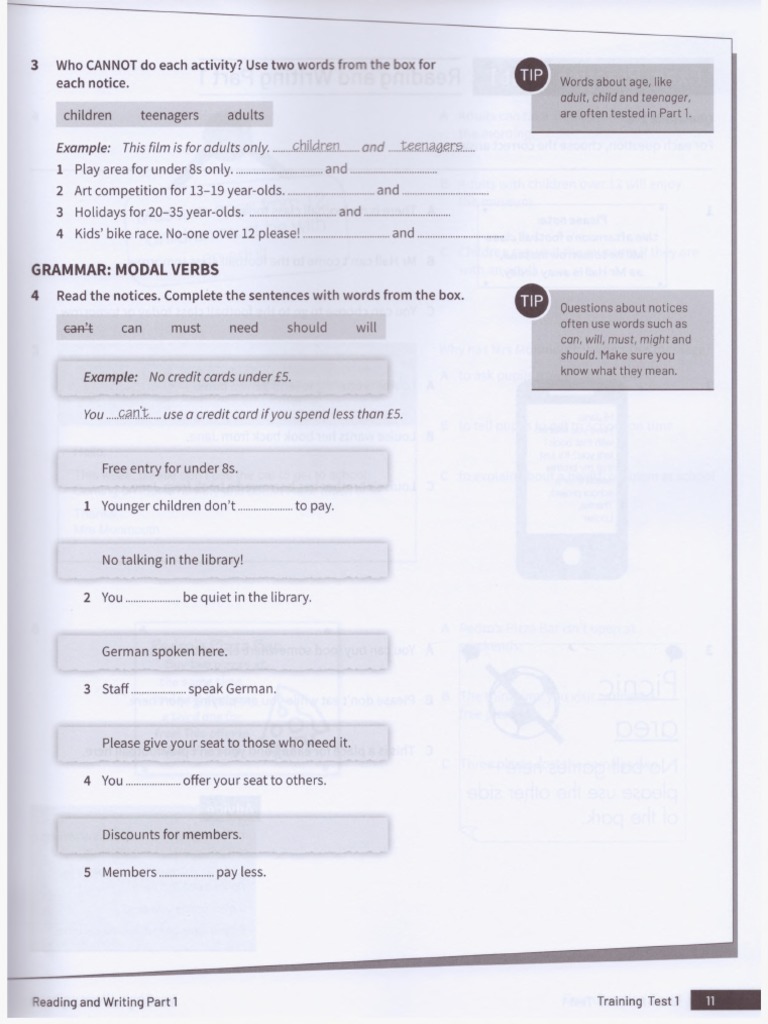 KET For Schools Trainer 1 For The Revised Exam From 2020 Test Book ...