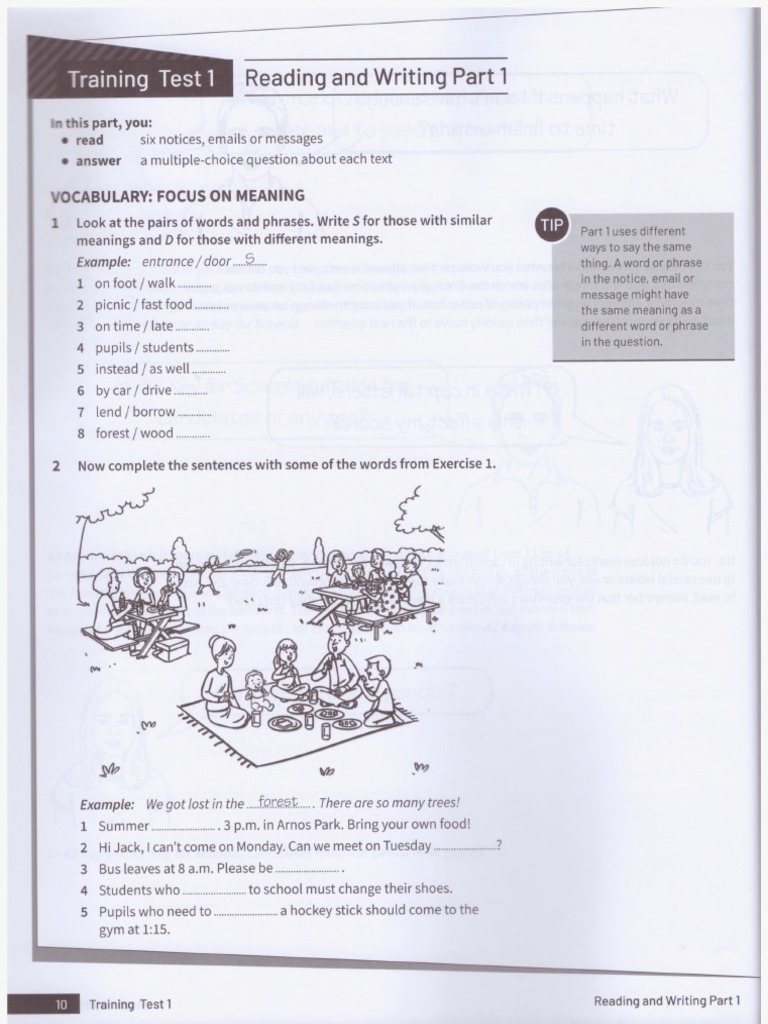 KET For Schools Trainer 1 For The Revised Exam From 2020 Test Book ...