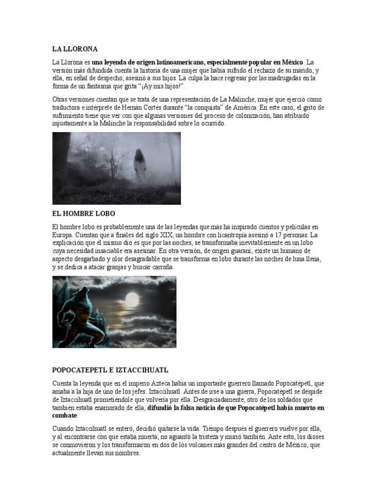 5 Leyendas 5 Mitos 5 Fabulas 5 Trabalenguas 5 Cuentos Infantiles | PDF ...