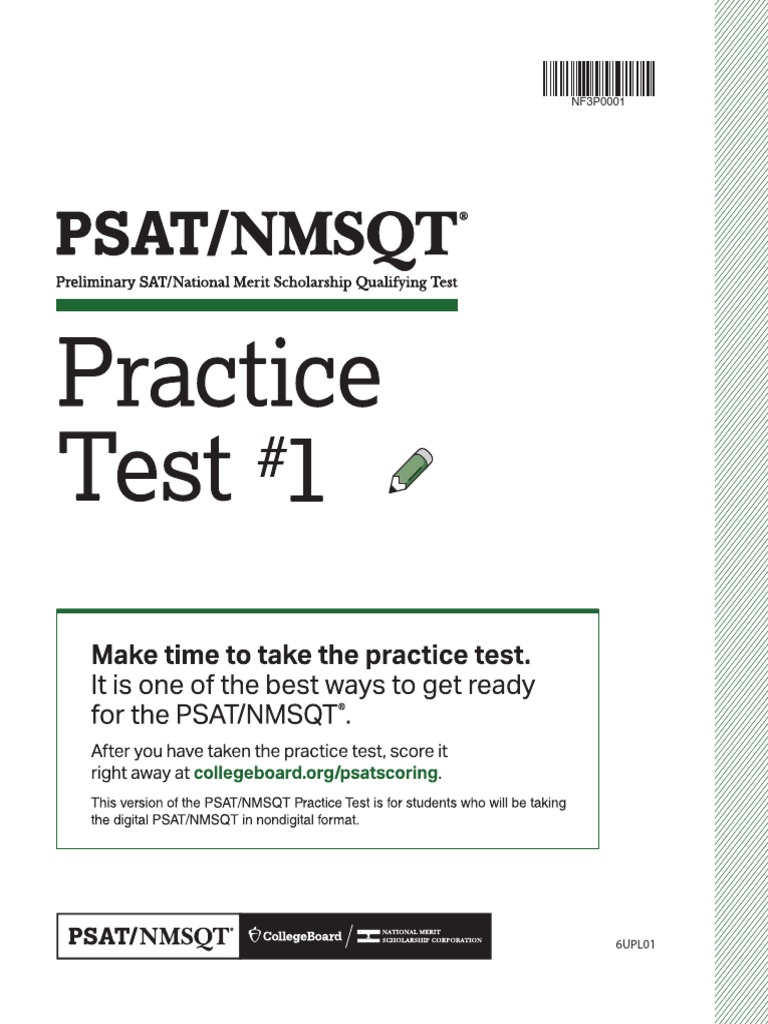 Psat NMSQT Practice Test 1 | PDF | Psat/Nmsqt | Natural Satellite