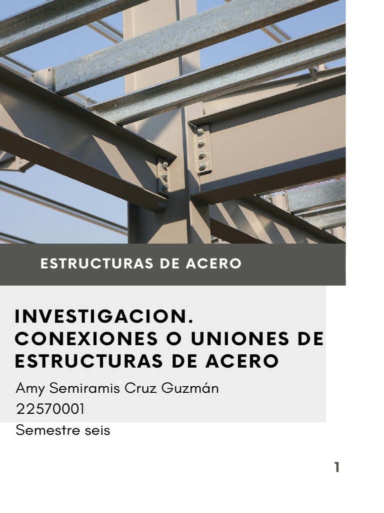 Estructuras de Acero - Amy Semiramis | PDF | Acero | Rieles