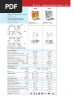R4N Miniature Industrial Relays | PDF | Relay | Alternating Current
