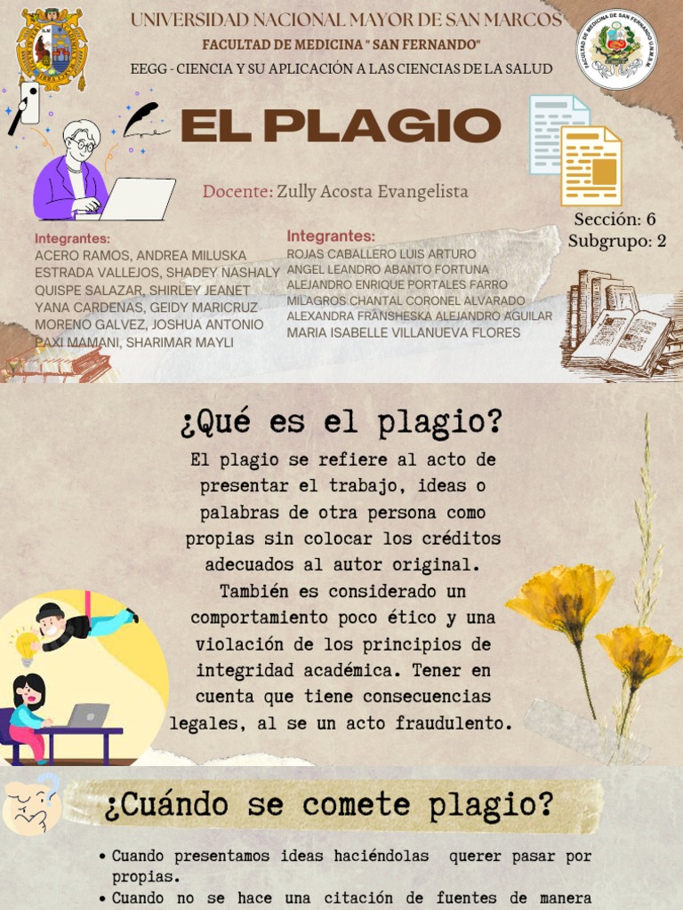 El Plagio | PDF | Plagio | Etica Aplicada
