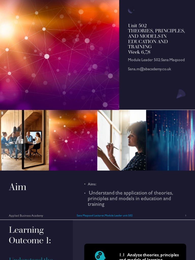 Unit 502 Understanding and Unit Amplification | PDF | Evaluation | Learning