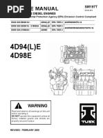 Toyota Forklift Engine 1dz II Model Service Repair Manual | PDF