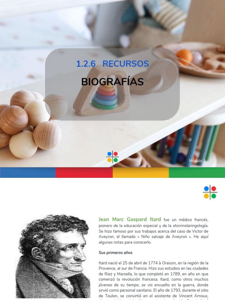 Vida y legado de Jean Marc Itard | PDF | Historia