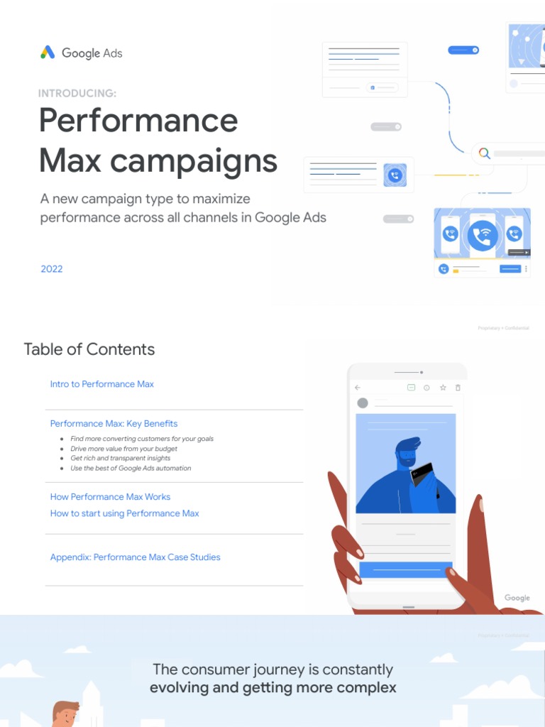 (External Pitch Deck) Google Ads Performance Max | PDF | Automation | Advertising