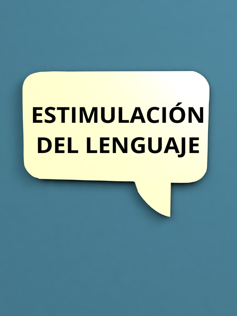 Estimulación Del Lenguaje PDF | PDF