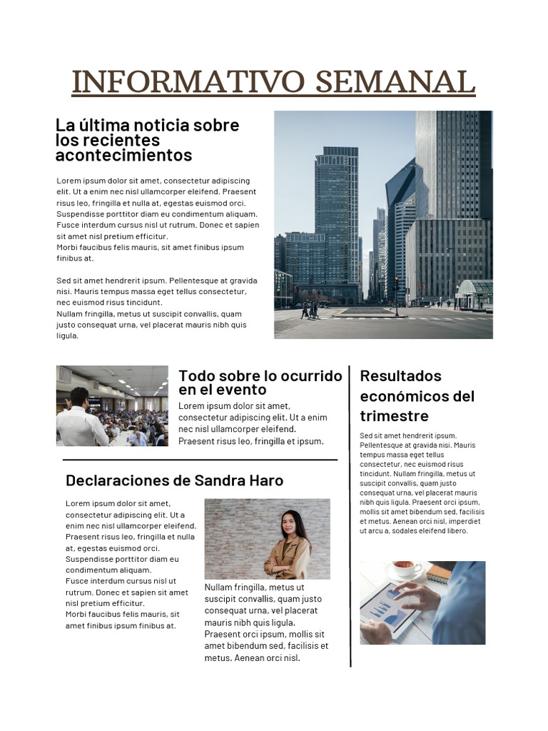 Reporte Informativo | PDF