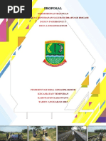 Contoh Usulan Musrenbang 2023-2025 | PDF