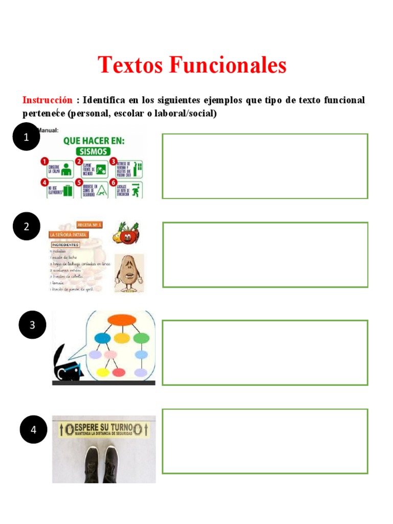 Textos Funcionales | PDF