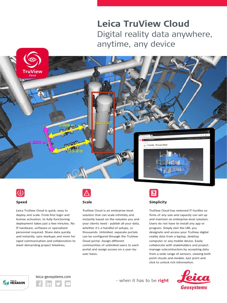 Leica TruView Cloud DS 0818 | PDF | Cloud Computing | Android (Operating System)