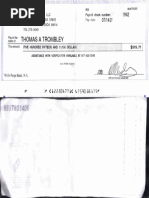 BOA Check Template | PDF