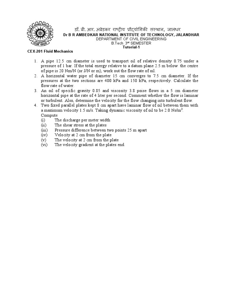 Tutorial 1 (B) | PDF