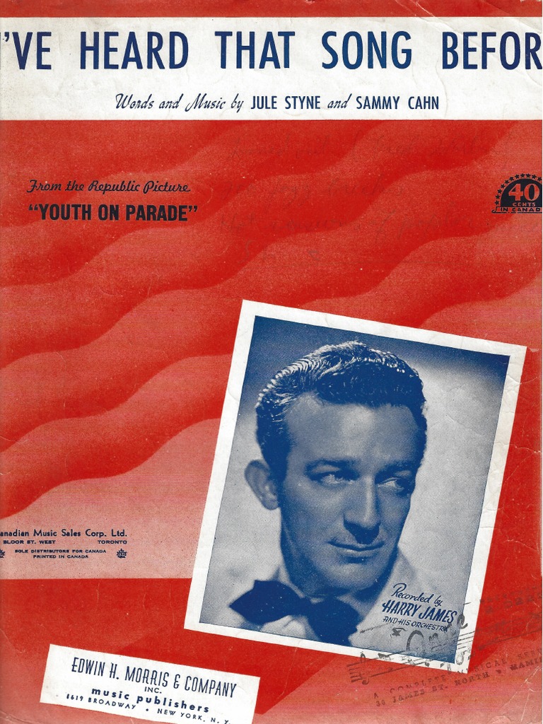 Ive Heard That Song Before 1942 Pdf