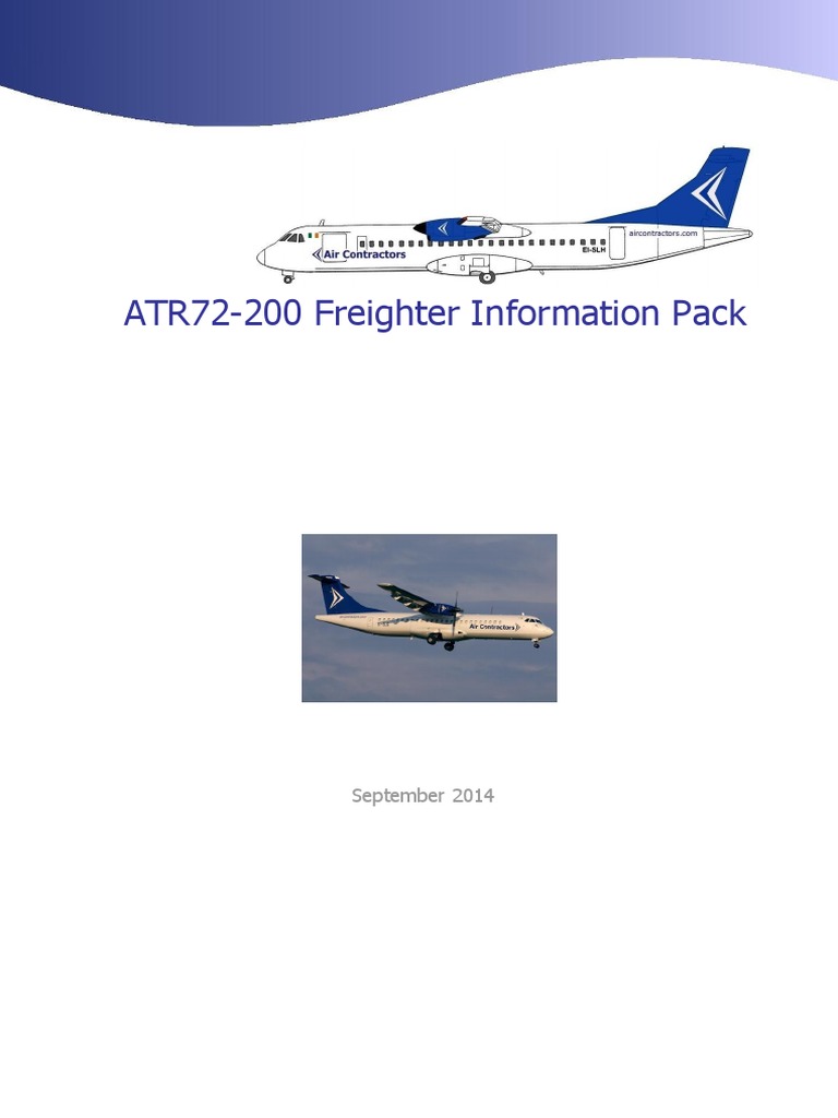 Atr Datasheet 72 - 2014 | PDF | Aviation | Aircraft