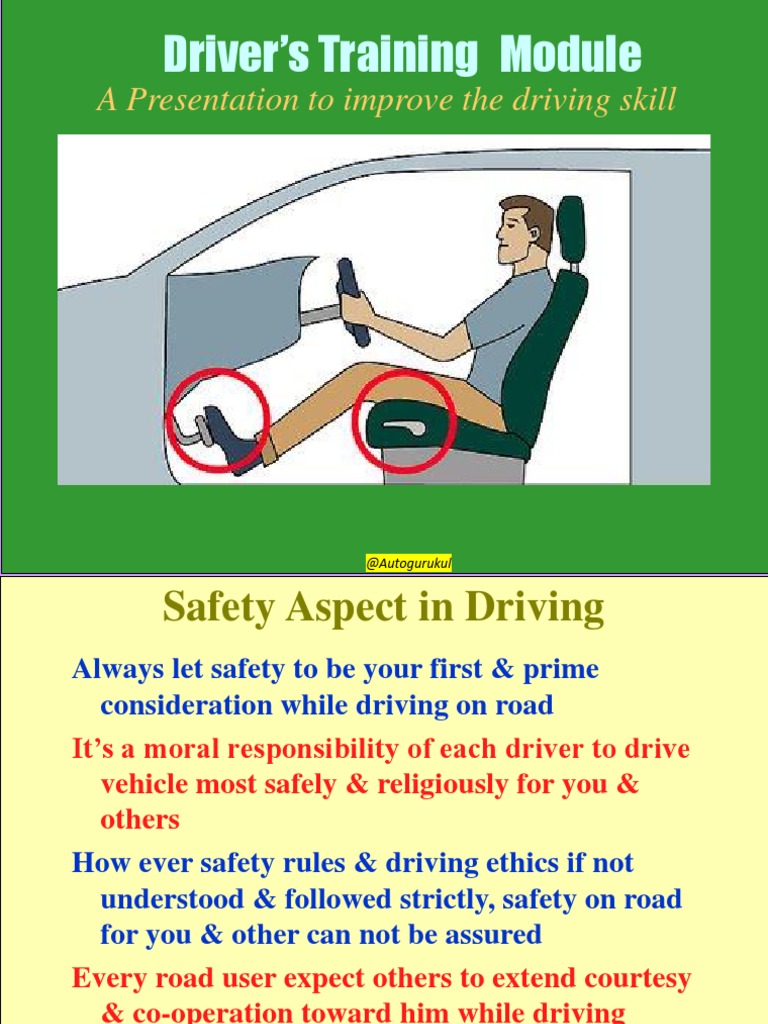 How To Drive. | PDF | Transportation Engineering | Vehicles