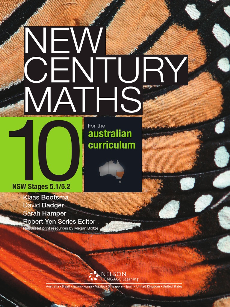 New Century Maths Stage 10 | PDF