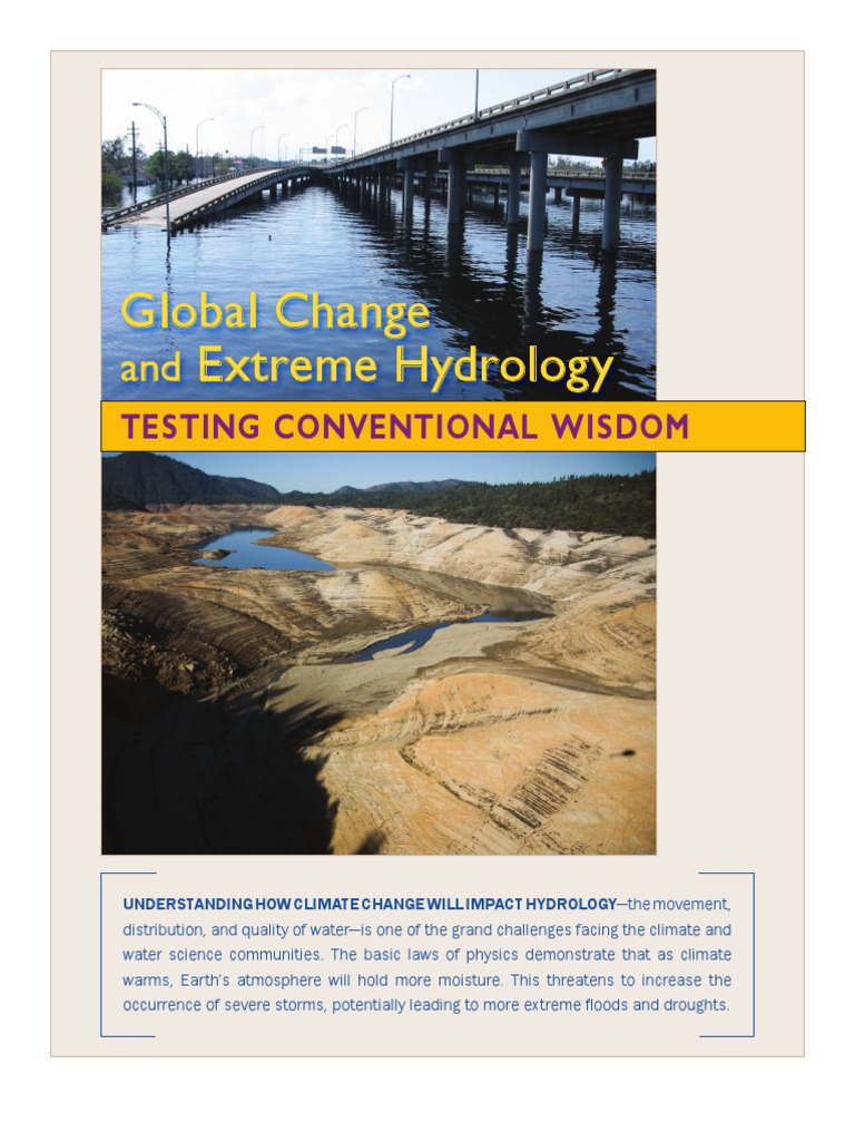 Global Change and Extreme Hydrology: Testing Conventional Wisdom | PDF ...