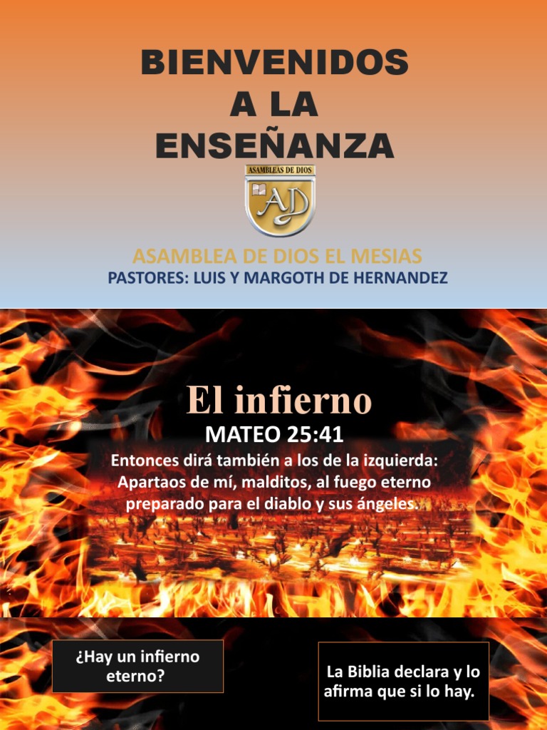 El Infierno según Mateo 25:41 | PDF | Infierno | Evangelio de Mateo