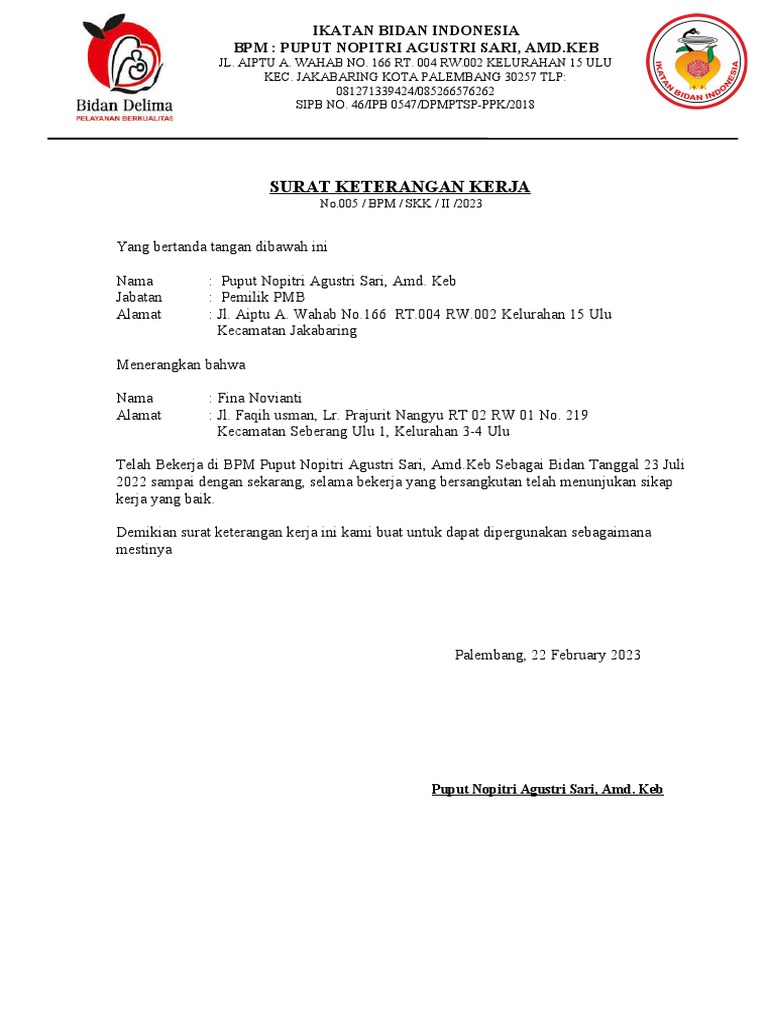 Surat Keterangan Suntik TT Catin | PDF