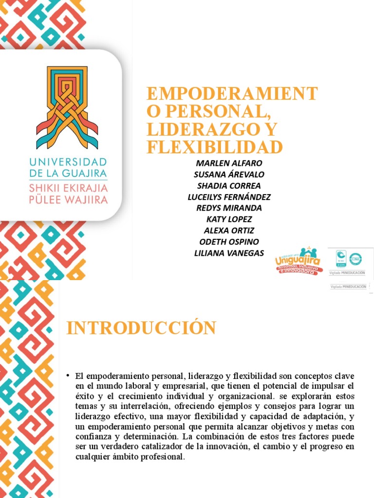 Empoderamiento Personal | PDF | Liderazgo | Empoderamiento