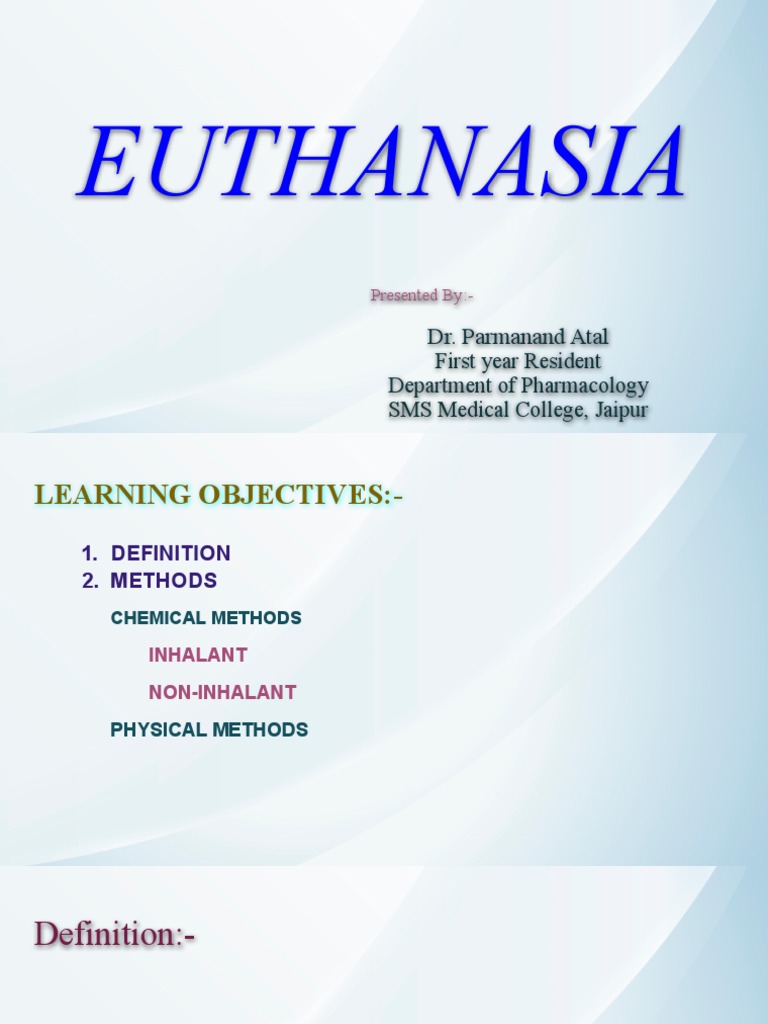 Euthanasia Pdf