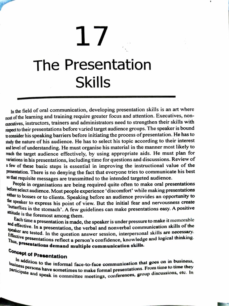 Presentation Skills | PDF | Self Esteem | Communication