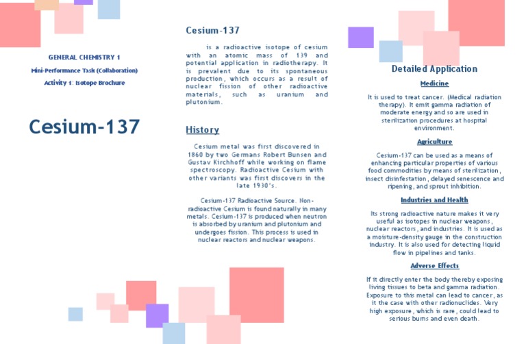 Isotope Brochure General Chemistry PT | PDF | Radionuclide ...