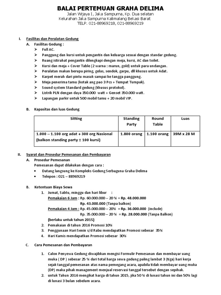 Brosur Graha Delima | PDF