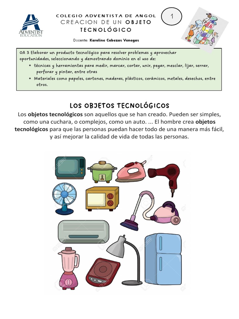 Segunda Unidad Tecnologia 5 Basico | PDF | Evaluación