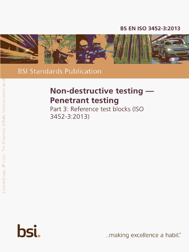 BS en Iso 3452-3 2013 | PDF