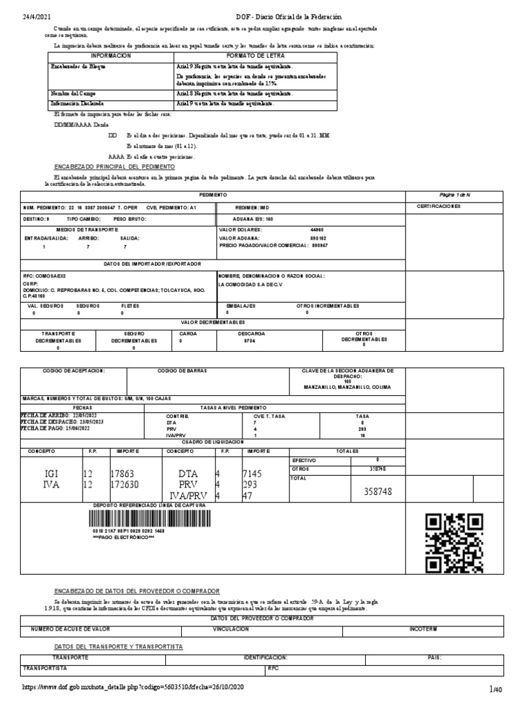 Pedimento 2 | PDF | Economias | Business