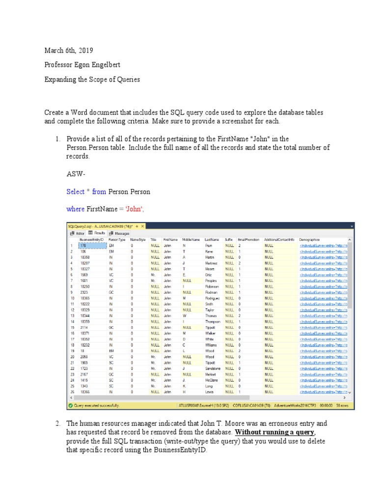 Expanding The Scope of Queries | PDF | Career & Growth | Teaching Methods & Materials
