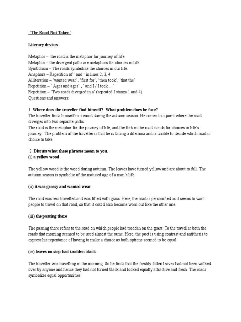 Grade 9 Notes | PDF | Poetry