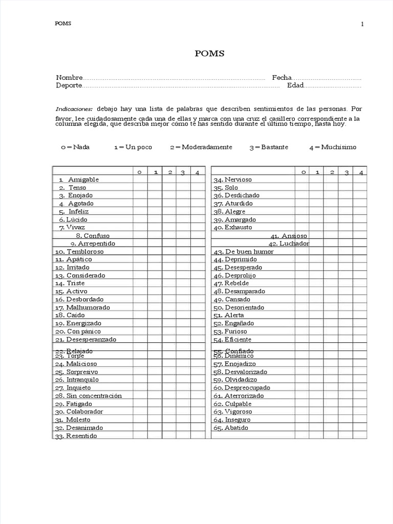 Test Poms | PDF | Ajedrez