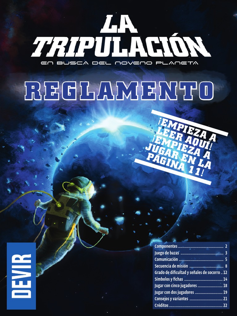 8436589620605-Rules-ES-1 La Tripulación Devir | PDF