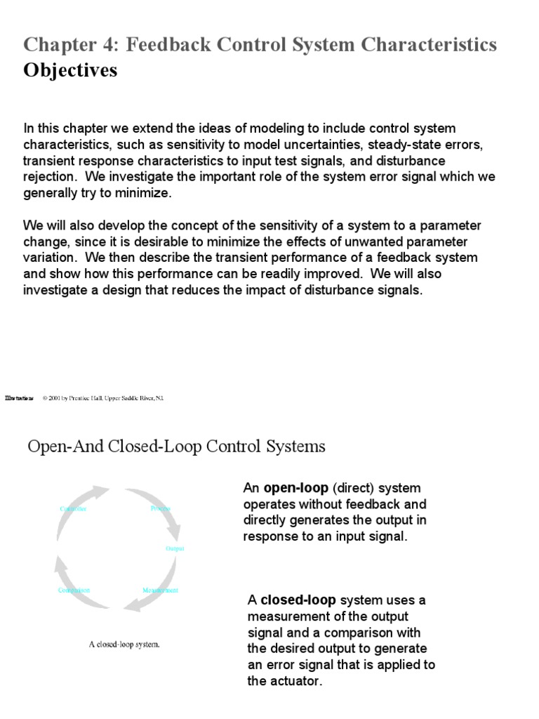 Feedback Characteristics | Download Free PDF | Control System | Control Theory