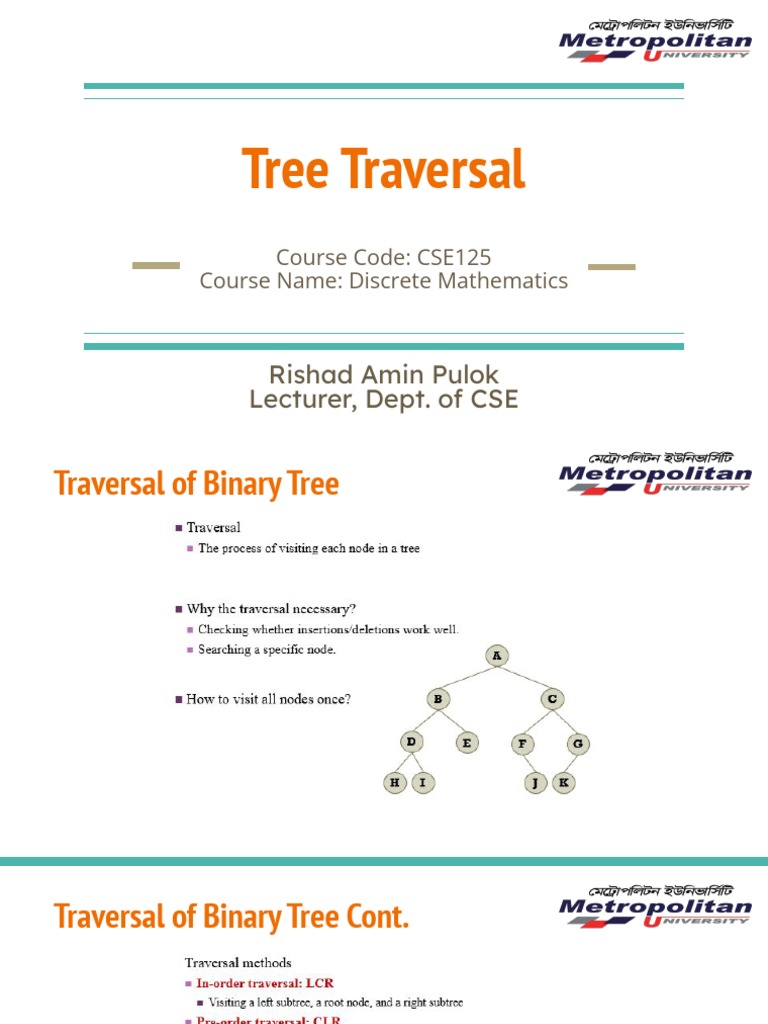 Tree Traversal | PDF