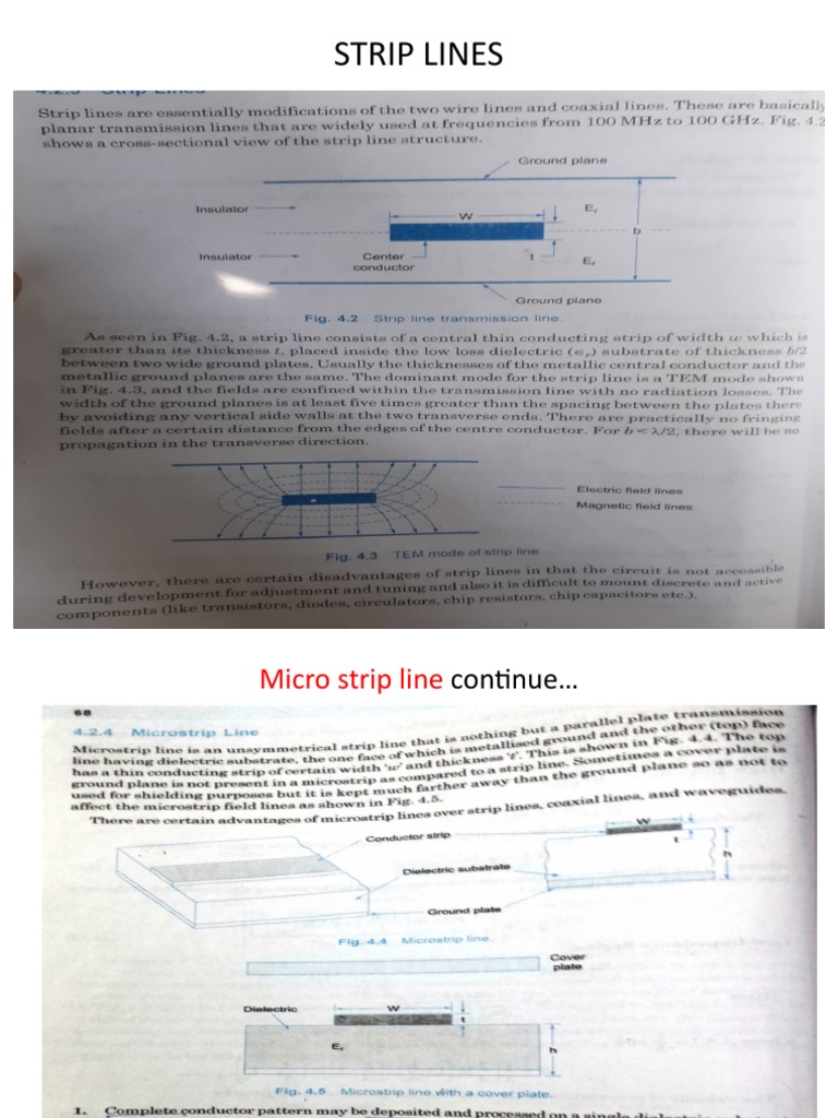 Strip Lines | PDF
