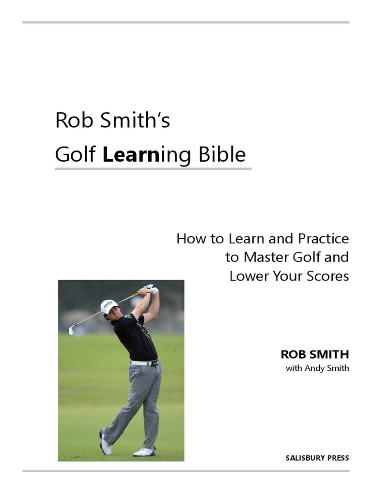 Learn Golf Template3 | PDF | Habits | Thought