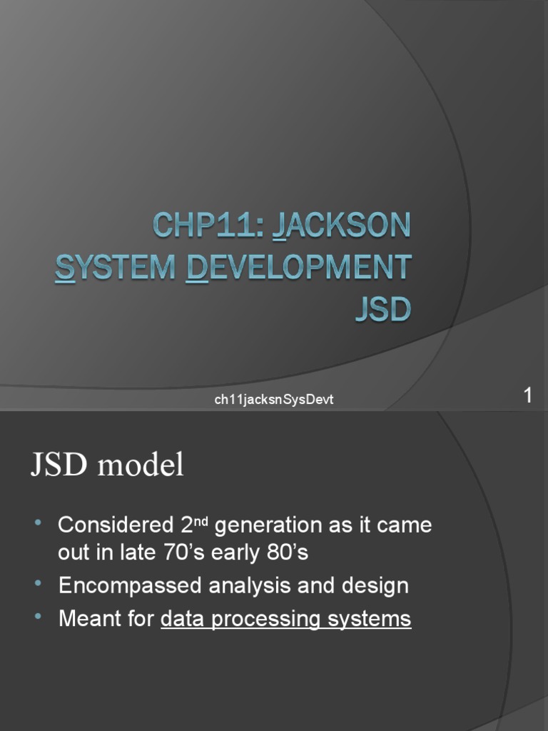 230311uLchp11Jackson System DevelopmentJSP | PDF | System | Information