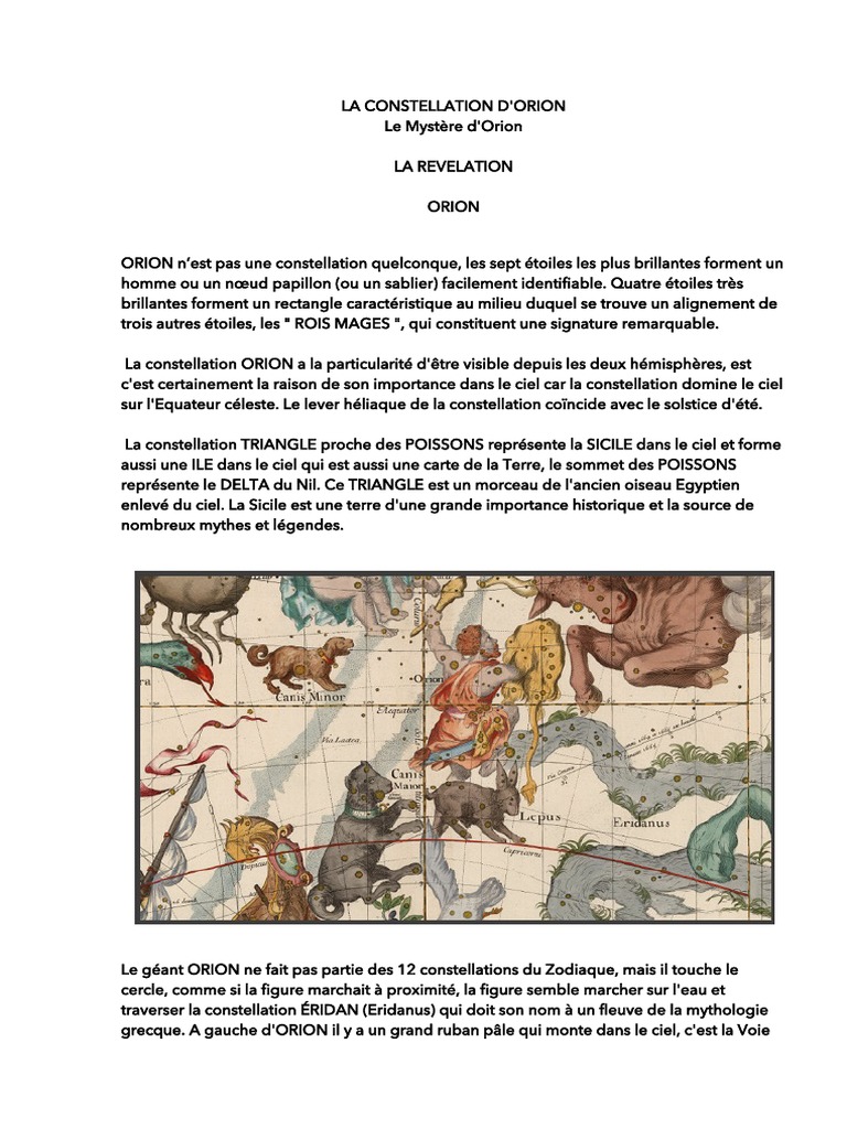 Orion | PDF | Osiris
