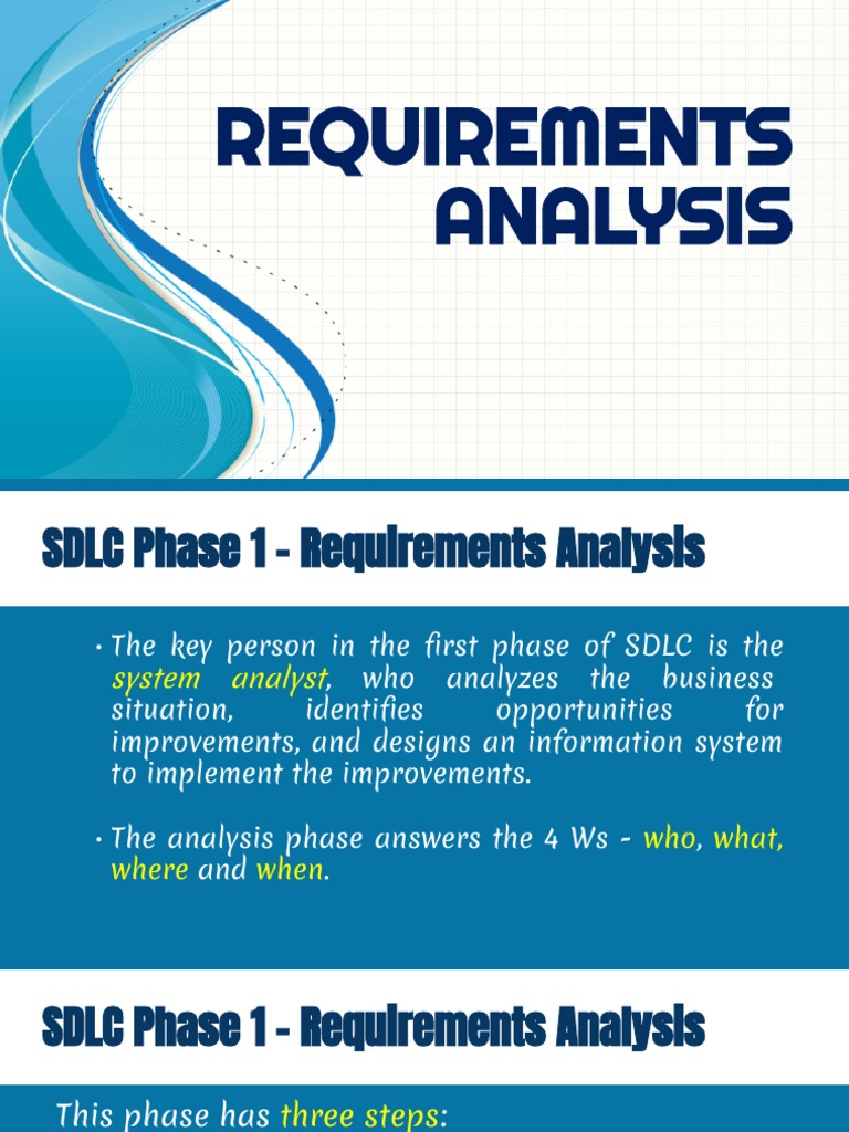 Requirements Analysis | PDF | Software Prototyping | Software Development Process