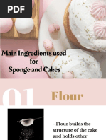 Introduction To Cake | PDF | Cakes | Food Ingredients