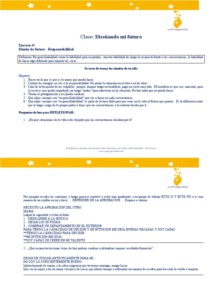 Diseñando Mi Futuro NAHUEL | PDF